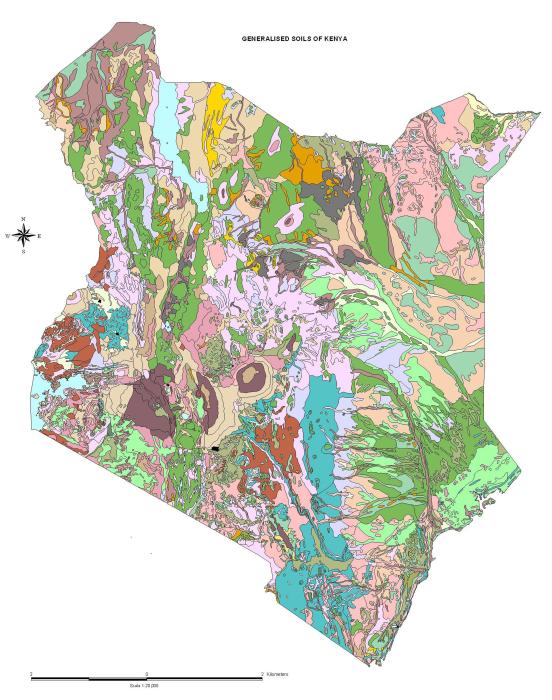 Kenya Geological Map